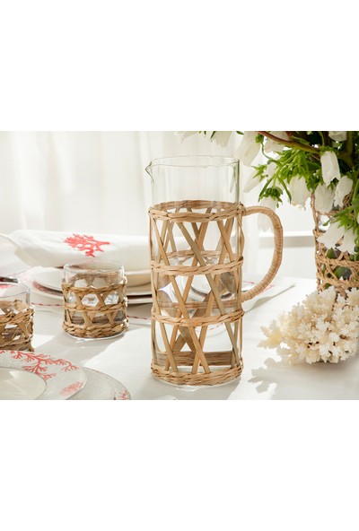 English Home Arzu Sabancı Chase Cam Sürahi 1650 ml Şeffaf English Home Arzu Sabancı Chase Cam Sürahi 1650 ml Şeffaf