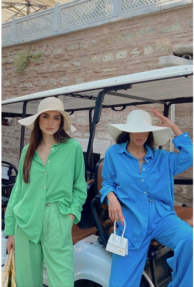 Geniş Hasır Şapka Ekru