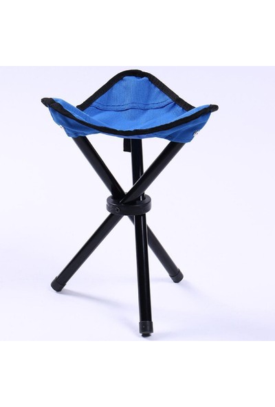 Açık Portatif Katlanır Kamp Sandalyesi Mavi Açık Portatif Katlanır Kamp Sandalyesi Mavi
