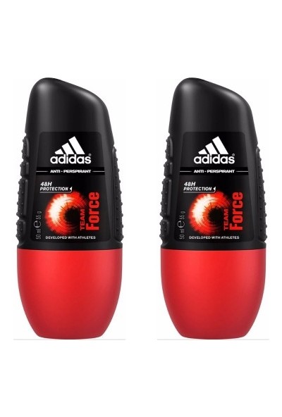 Adidas Team Force Erkek Roll On 50 ml x 2 Adet Adidas Team Force Erkek Roll On 50 ml x 2 Adet