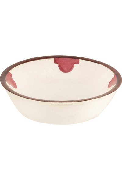 Madame Coco Vie Rouge Oiseau Yuvarlak Kase 10 cm