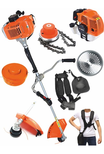 Böhrer Profesyonel 2 Zamanlı 2.4 Kw 3 Hp Benzinli Ot Biçme Biçme Çim Biçme Makinası + Misina Böhrer Profesyonel 2 Zamanlı 2.4 Kw 3 Hp Benzinli Ot Biçme Biçme Çim Biçme Makinası + Misina