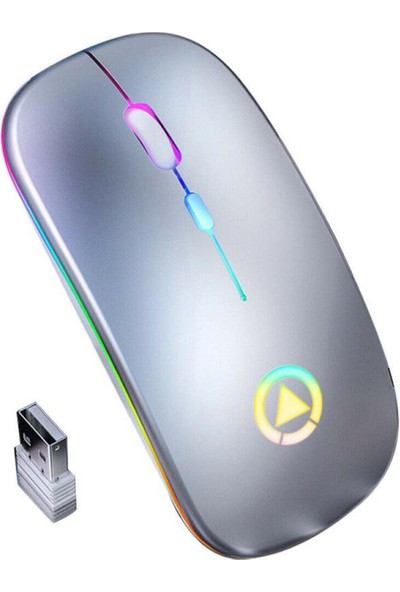 Techtic 2.4ghz USB Alıcılı Kablosuz Optik Mouse Fare Şarj Edilebilir Techtic 2.4ghz USB Alıcılı Kablosuz Optik Mouse Fare Şarj Edilebilir