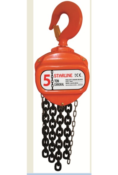 Starline 1 Ton 5 Metre Zincirli Caraskal Starline 1 Ton 5 Metre Zincirli Caraskal