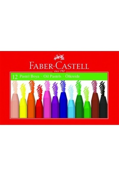 Faber-Castell 12 Renk Pastel Boya Karton Kutu Pastel Boya Faber-Castell 12 Renk Pastel Boya Karton Kutu Pastel Boya