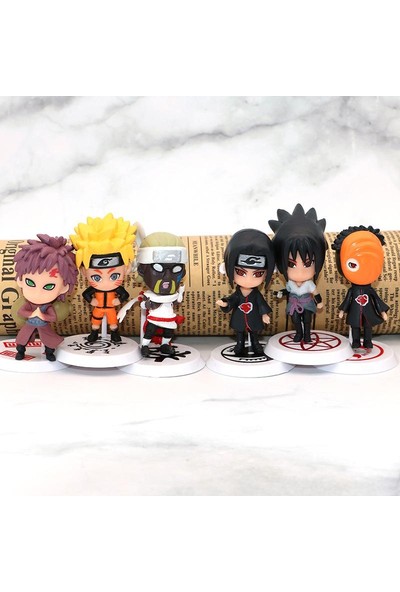 Şeker Ofisi Aksiyon Figür Seti 6lı Naruto
