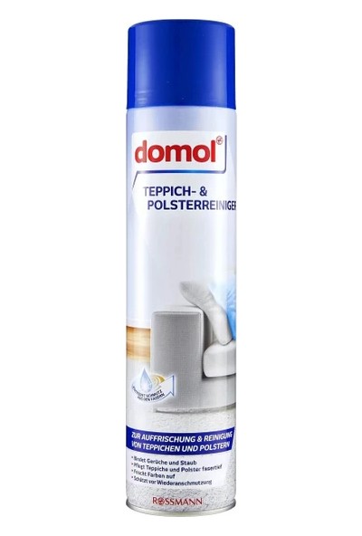 Domol Halı ve Döşeme Temizleyici Köpük 600 ml 2 Adet Domol Halı ve Döşeme Temizleyici Köpük 600 ml 2 Adet