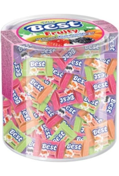 Saadet Best Süt Kremalı ve Meyve Aromalı Bonbon Sert Şeker 1 kg Saadet Best Süt Kremalı ve Meyve Aromalı Bonbon Sert Şeker 1 kg