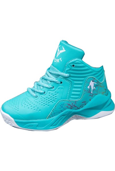 Angus Çocuk Basketbol Ayakkabısı - Yeşil (Yurt Dışından) Angus Çocuk Basketbol Ayakkabısı - Yeşil (Yurt Dışından)