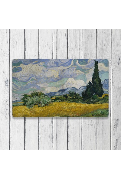 Vagonik Van Gogh Selvi Ağacı Dijital Baskılı 50X70CM Dekoratif Çok Amaçlı Iç ve Dış Kapı Paspası Vagonik Van Gogh Selvi Ağacı Dijital Baskılı 50X70CM Dekoratif Çok Amaçlı Iç ve Dış Kapı Paspası