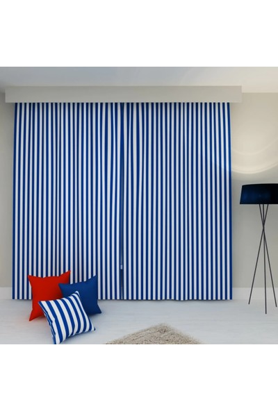 Mavi Beyaz Çizgili 150X200 cm Balkon Perdesi, Balkon Çadır Brandası, Balkon Güneşlik Mavi Beyaz Çizgili 150X200 cm Balkon Perdesi, Balkon Çadır Brandası, Balkon Güneşlik