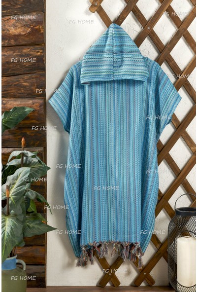 Fg Home Plaj Elbisesi Kapüşonlu Pareo Modern Tasarım Panço Fg Serisi Pamuk Fg Home Plaj Elbisesi Kapüşonlu Pareo Modern Tasarım Panço Fg Serisi Pamuk