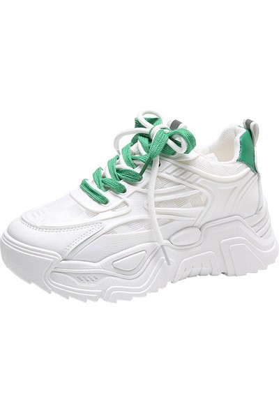 Zq Kalın Tabanlı Kadın Spor Ayakkabı (Yurt Dışından)