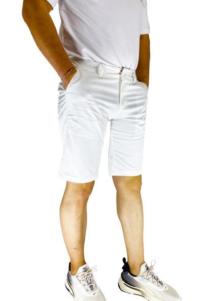 Elfami Erkek Gabardin Regular Fit 4 Cepli Şort