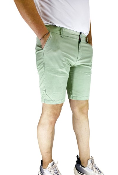 Elfami Erkek Gabardin Regular Fit 4 Cepli Şort