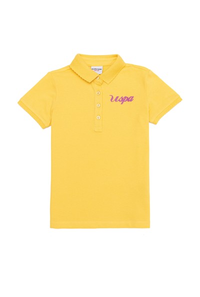 U.S. Polo Assn. Kız Çocuk Açık Sarı T-Shirt 50253145-VR004 U.S. Polo Assn. Kız Çocuk Açık Sarı T-Shirt 50253145-VR004