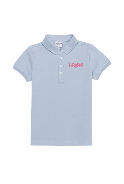 U.S. Polo Assn. Kız Çocuk Açık Mavi T-Shirt 50253145-VR003