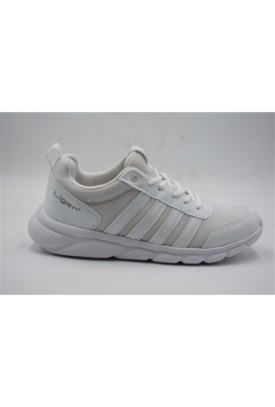 Liger 5030 Erkek Spor Ayakkabı - Beyaz - 43