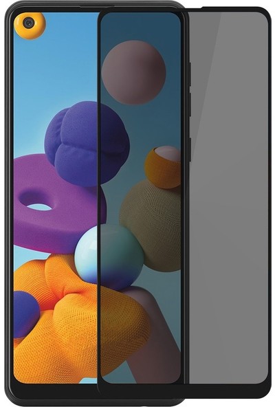Samsung Galaxy A21S ile Uyumlu Hayalet Privacy Gizlilik Filtreli Tam Kaplayan Cam Ekran Koruyucu Samsung Galaxy A21S ile Uyumlu Hayalet Privacy Gizlilik Filtreli Tam Kaplayan Cam Ekran Koruyucu