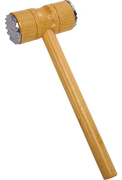 Anadolu Saray Çarşısı Pratik İki Taraflı Ahşap Saplı Et Yumuşatıcı Çekiç