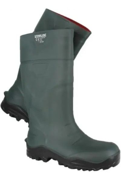 Starline Stl 9910 S5 Çelik Burunlu Kaydırmaz ve Çelik Ara Tabanlı Çizme(41 Numara)