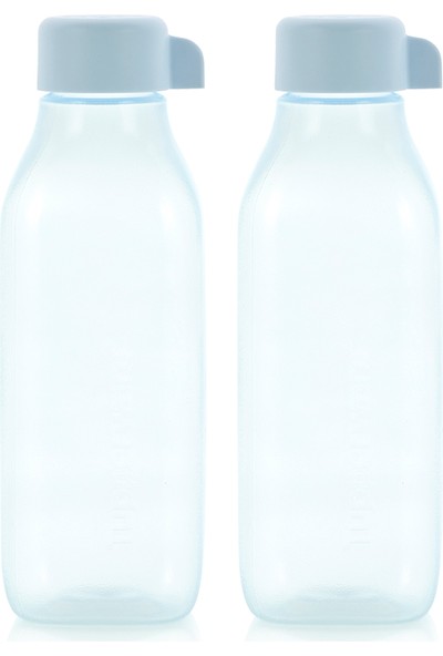 Tupperware Eco Sise Kare 500 ml Mavi 2'li
