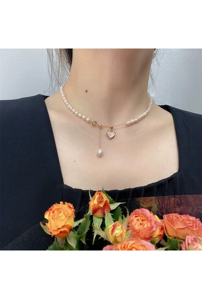 Hakiki Tatlı Su Incisi Kadın Kolye Hakiki Tatlı Su Incisi Kadın Kolye