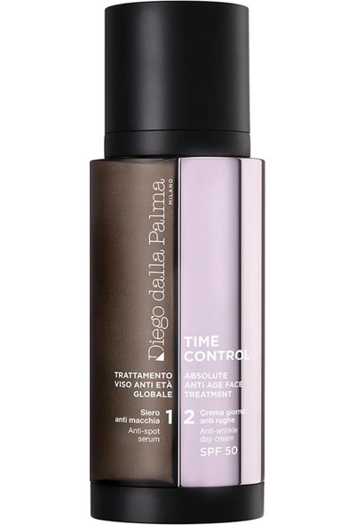 Diego Dalla Palma Time Control Yüz Kremi 50 Ml+ Serum 50 ml Diego Dalla Palma Time Control Yüz Kremi 50 Ml+ Serum 50 ml
