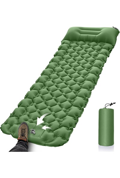 Swico Remado Yastıklı ve Pompalı Tek Kişilik Şişme Yatak - Yeşil (Yurt Dışından) Swico Remado Yastıklı ve Pompalı Tek Kişilik Şişme Yatak - Yeşil (Yurt Dışından)
