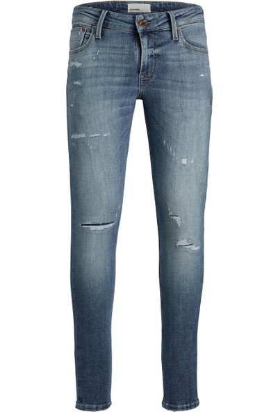 Jack & Jones Erkek Yırtık Detaylı Kot Pantolon 12204343