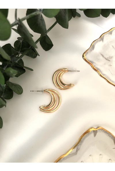 La Rouge Üçlü Halka Küpe La Rouge Üçlü Halka Küpe