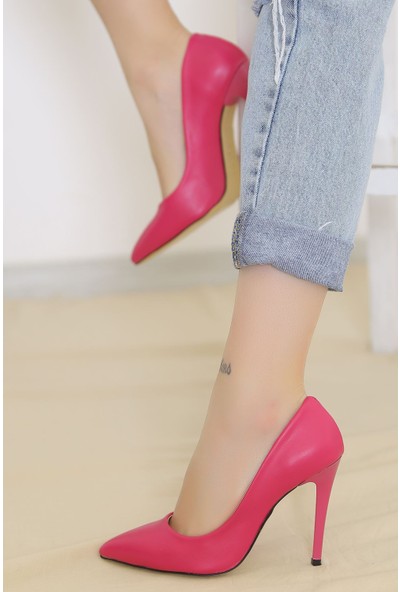 9 cm Topuklu Ayakkabı Pembe - 5177.264.