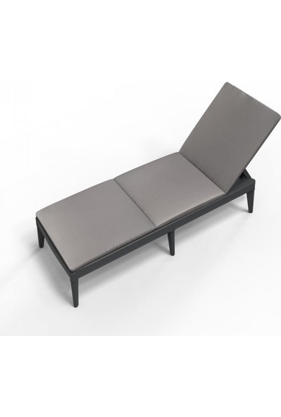 Toomax Sirilo Beyaz Şezlonglu Minder Takımı