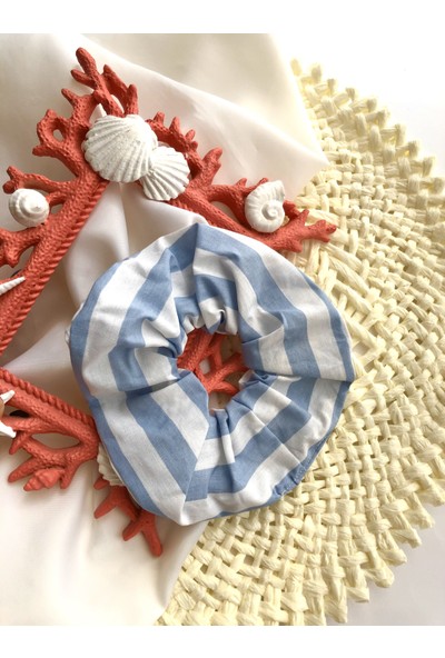 La Rouge Çizgili Lastik Toka Kırmızı