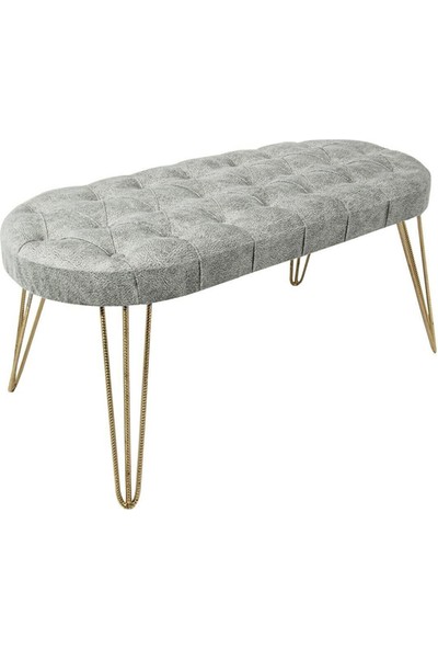 Zem Louca Bench Grey Gold Zem Louca Bench Grey Gold