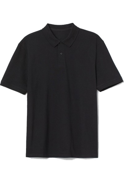 Siyah Kısa Kollu Gömlek