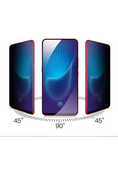 Canpay Xiaomi Mi 9t Uyumlu Ekran Koruyucu Tam Kaplayan Hd Gizlilik Filtreli Hayalet Cam