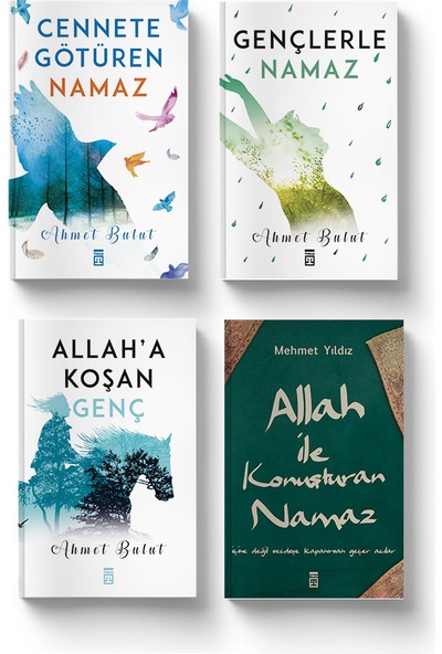 Gençlerle Namaz Kitap Seti (4 Kitap) (Cennete Götüren Namaz - Gençlerle Namaz - Allaha Koşan Genç - Allah ile Konuşturan Namaz) Gençlerle Namaz Kitap Seti (4 Kitap) (Cennete Götüren Namaz - Gençlerle Namaz - Allaha Koşan Genç - Allah ile Konuşturan Namaz)