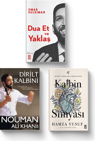 Manevi Yaralara Çare Bulma Kitap Seti (3 Kitap) (Dua Et ve Yaklaş - Dirilt Kalbini - Kalbin Simyası) Manevi Yaralara Çare Bulma Kitap Seti (3 Kitap) (Dua Et ve Yaklaş - Dirilt Kalbini - Kalbin Simyası)