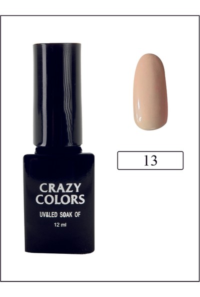 Crazy Color Crazy Colors Uv LED Kalıcı Oje 12 ml No:13