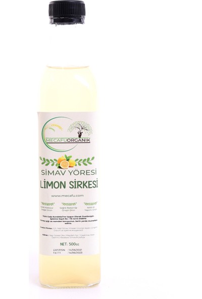 Mecafu Limon Sirkesi 500 ml