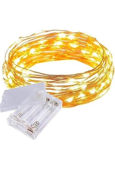 Xolotex Peri LED Günışığı Pilli 3 Metre Günışığı Peri LED Ambiyans Xolotex Peri LED Günışığı Pilli 3 Metre Günışığı Peri LED Ambiyans