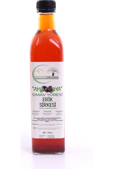 Mecafu Dağ Eriği Sirkesi 500 ml