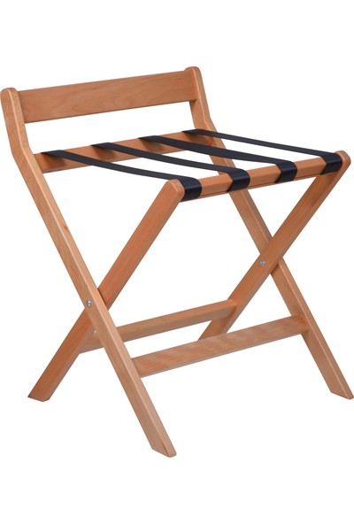 Woodlife Masif Kayın Valizlik-Şeffaf