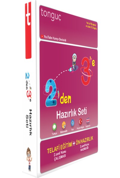 Tonguç Yayınları Tonguç 2'den 3'e Hazırlık Seti Tonguç Yayınları Tonguç 2'den 3'e Hazırlık Seti