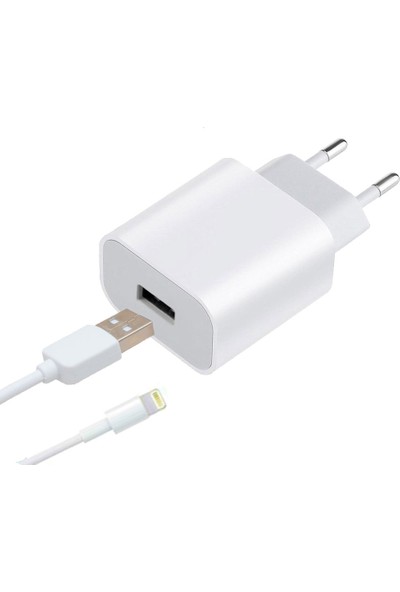 Smart Tech Apple Iphone 18 Watt USB Şarj Cihazı USB To Lightning Kablo Set Smart Tech Apple Iphone 18 Watt USB Şarj Cihazı USB To Lightning Kablo Set