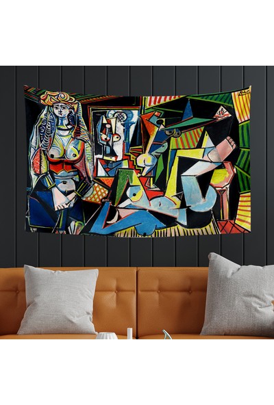 Pablo Picasso Cezayirli Kadınlar Duvar Örtüsü Halısı 140X100 CM-70X100 cm