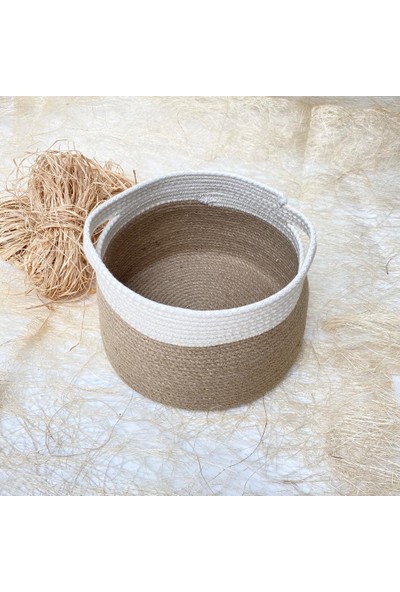 Bon Chic Baby Ekolojik Organizer Kulplu Sepet Bon Chic Baby Ekolojik Organizer Kulplu Sepet