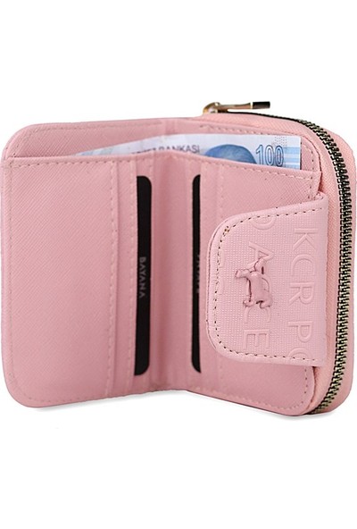 Bayana Pudra Küçük Kibar Kullanışlı Kadın Cüzdanı