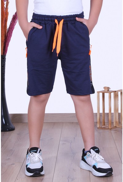 Fyk Kids California Yazı Baskılı Cep Fermuarlı Erkek Çocuk Kapri